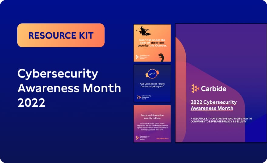 2023 Cybersecurity Awareness Month Resource Kit | Carbide