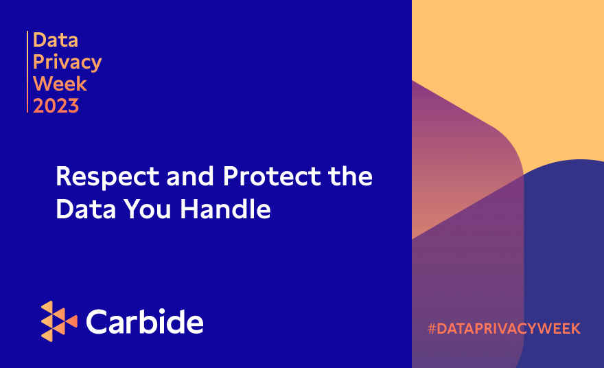 2023 Data Privacy Week - Respect and Protect the Data You Handle | Carbide